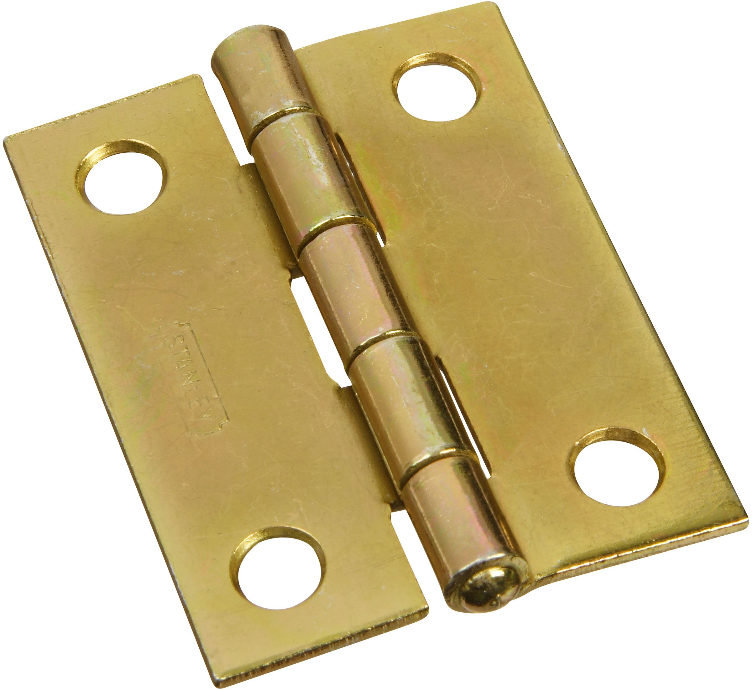 Stanley Hardware S802-020 CD838 Narrow Utility Hinge in Satin Brass ...