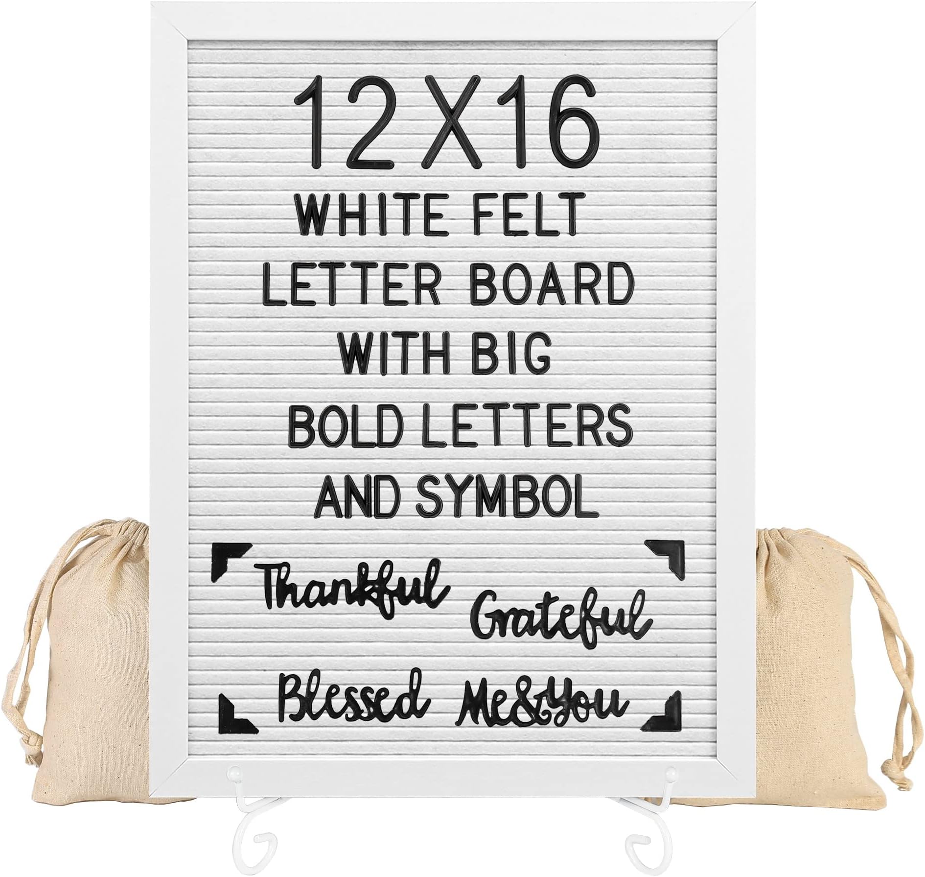 Amazon.com : Executive Office Solutions Extra Large Changeable Letter ...
