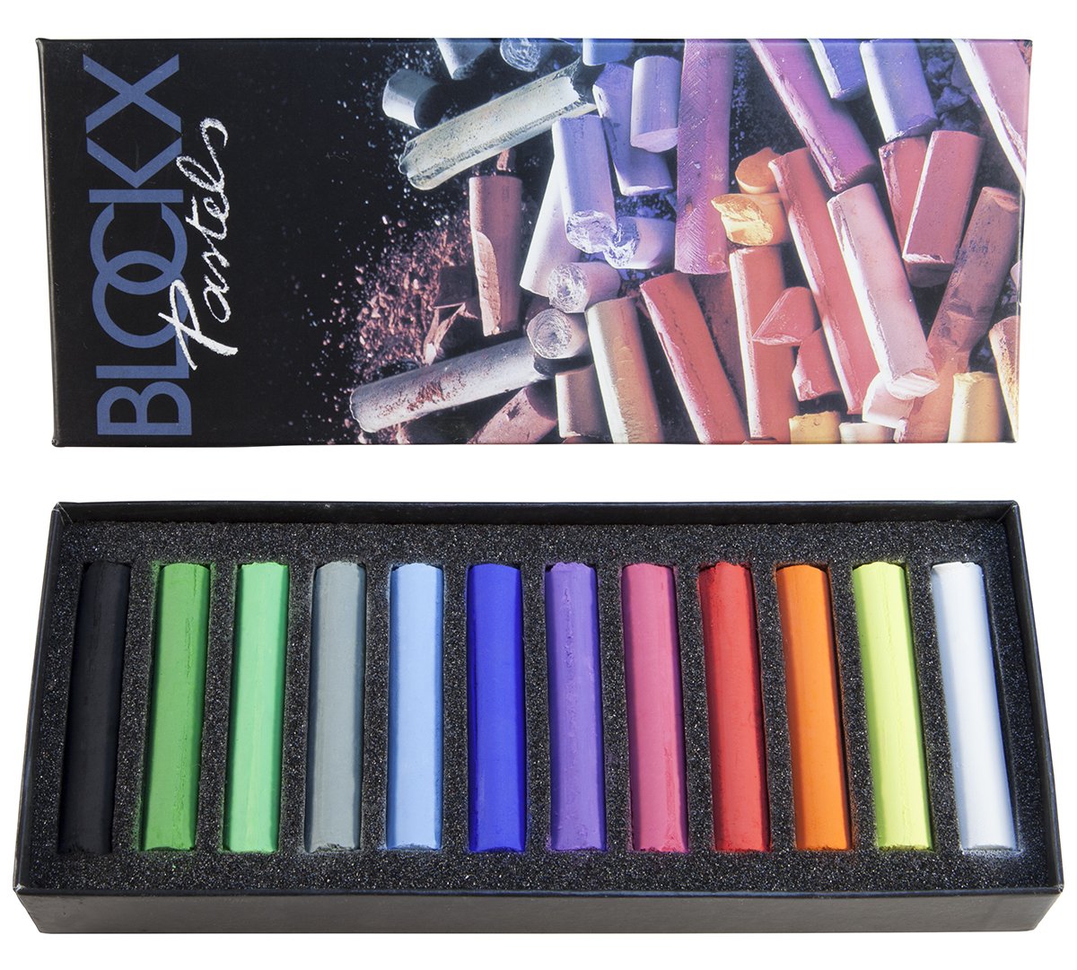Blockx Pastel 12 Pure Color Basic Set : Amazon.in: Home & Kitchen