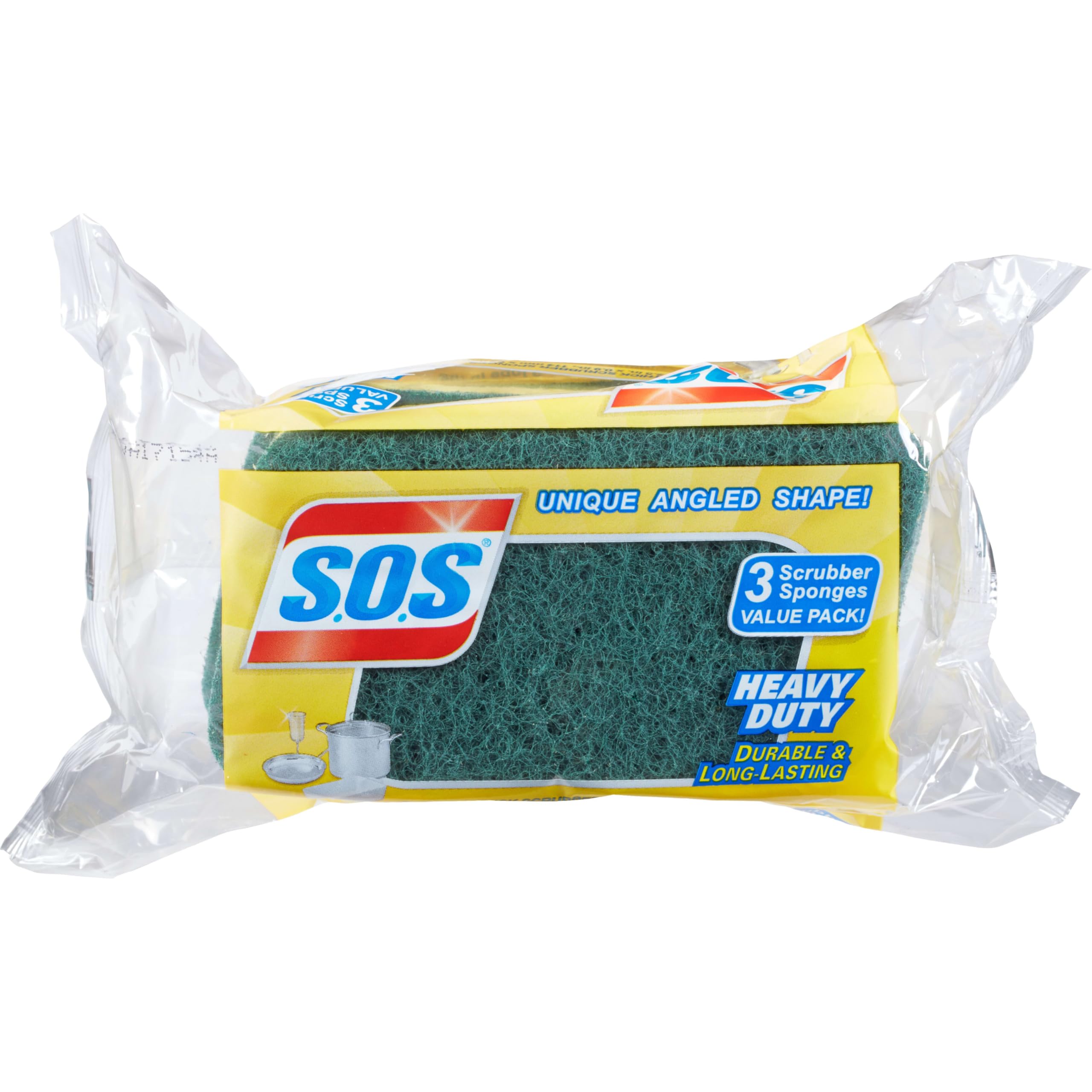 S.O.S Scrubber Sponge, Clorox Cleaning Sponge, Healthcare Cleaning and ...