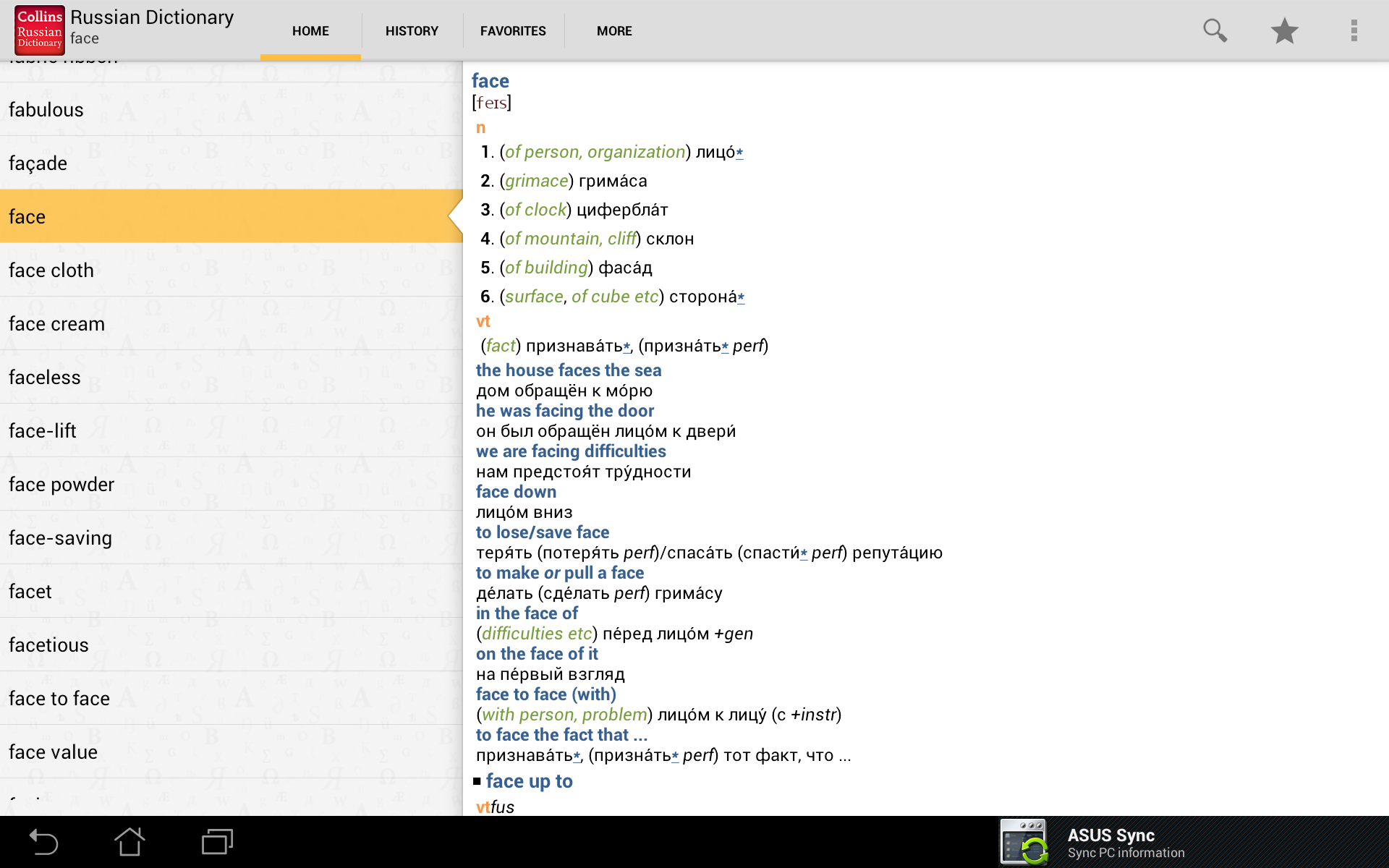Collins Russian Dictionary:www.amazon.com:Appstore for Android