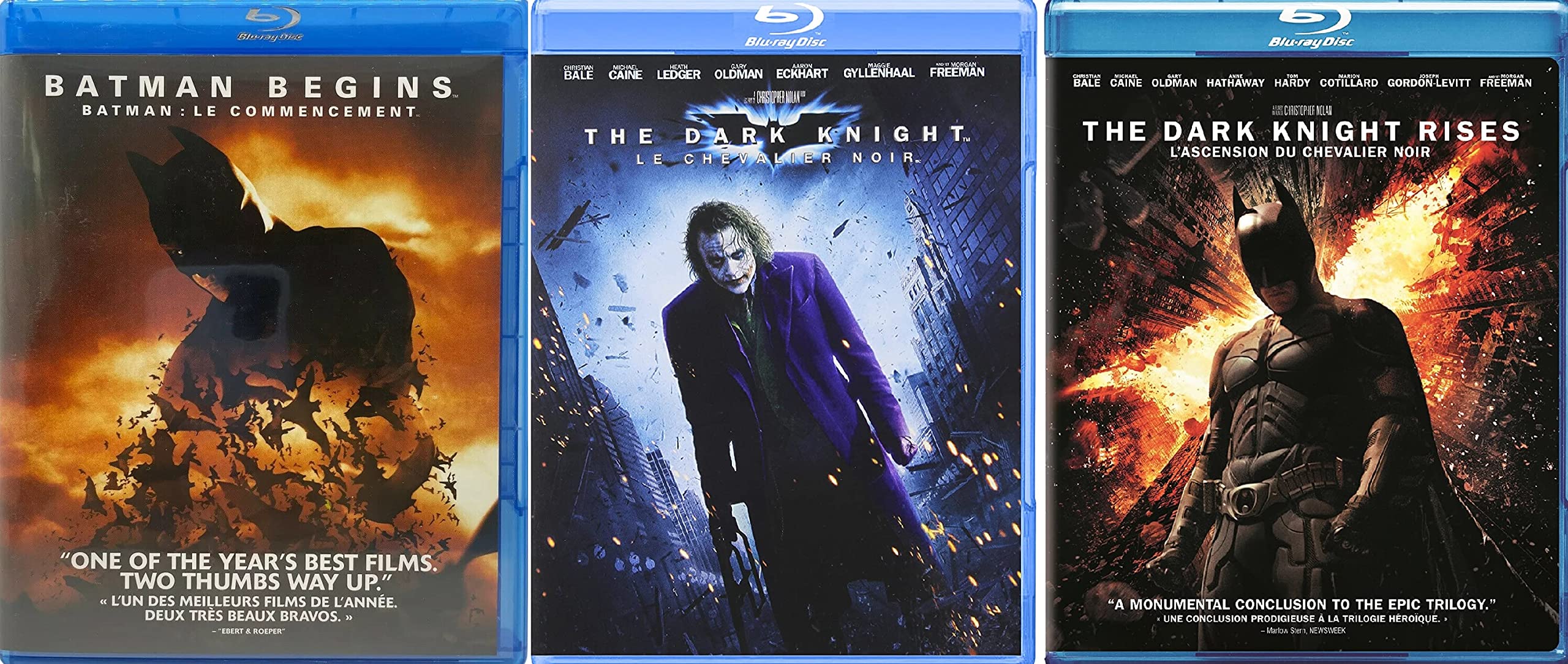 Trilogía De Batman De Christopher Nolan The Dark Knight Rises [DVD]