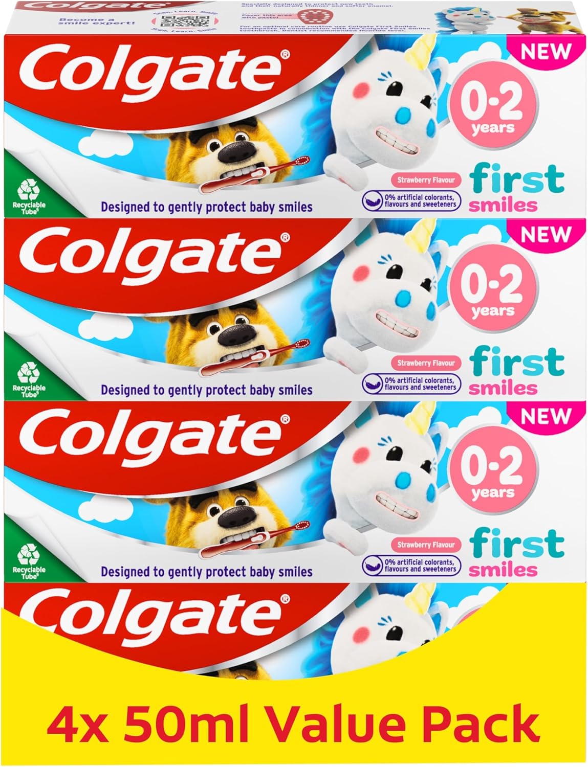 Colgate Kids Toothpaste Multipack 0-2 Years – Gentle Milk Teeth ...
