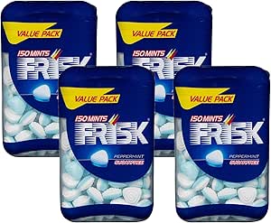 Frisk Pastilles Menthe Poivrée Mini Bonbon Rafraîchissant sans Sucres ...