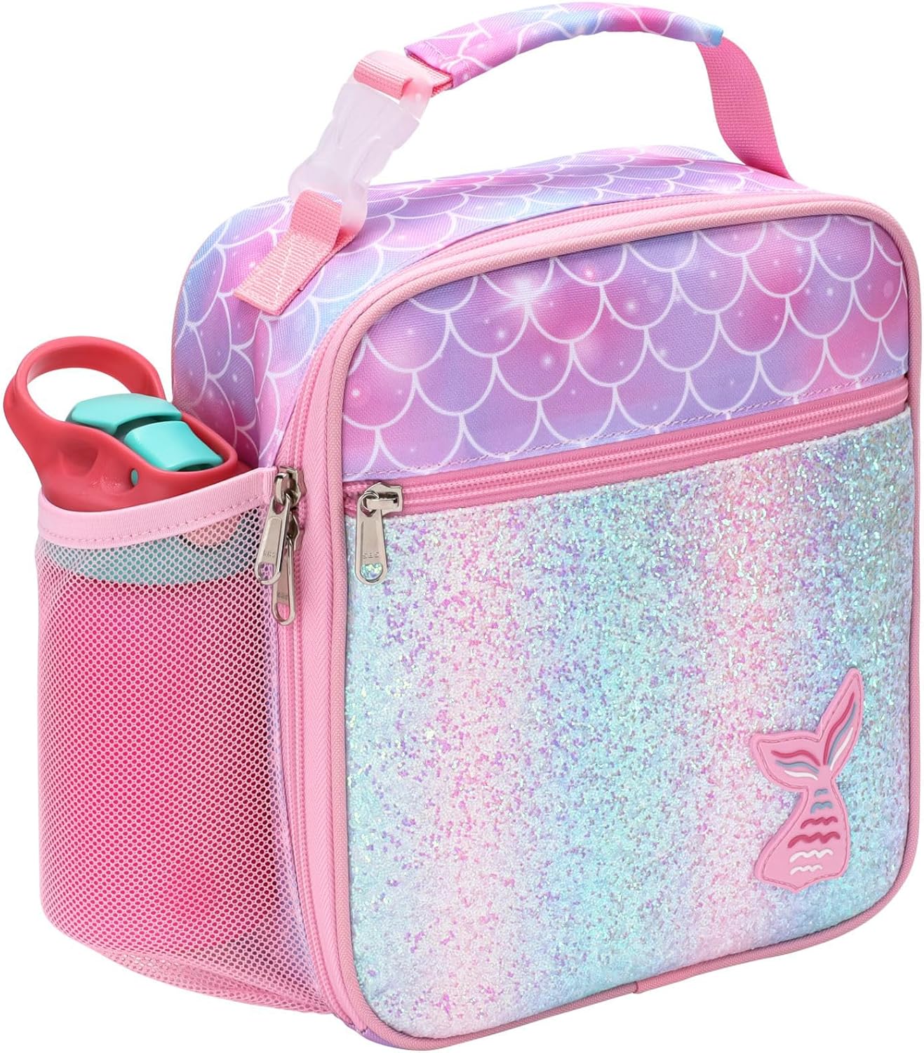 Amazon.com: Bagseri Lunch Bag for Girls - Kids Lunch Box Reusable Leak ...
