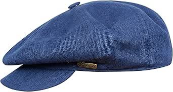 Sterkowski Vigo Newsboy Cap | 100% Linen Gavroche Cap for Men and Women ...