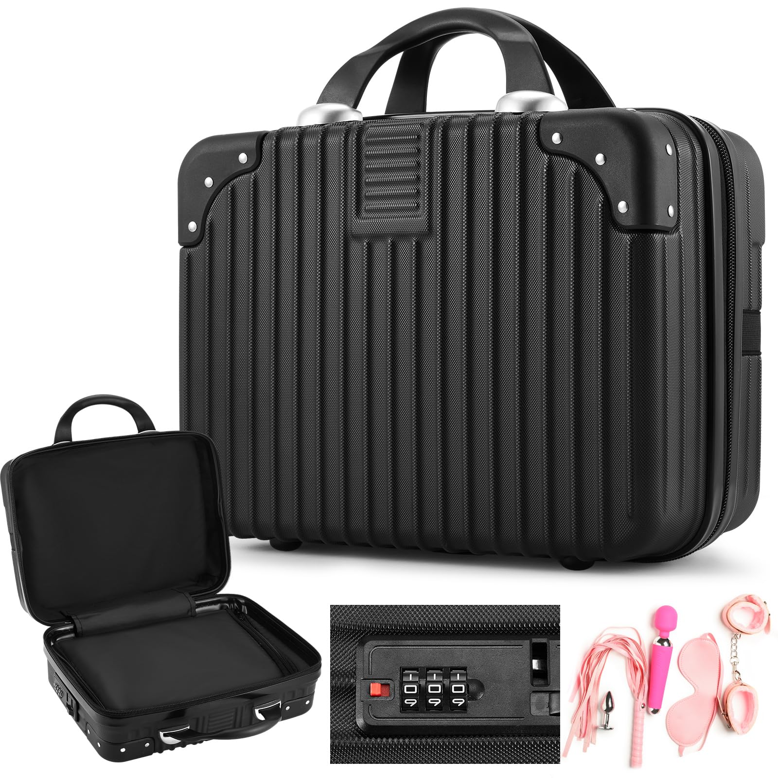 Amazon.com: Amylove Adult Game Toy Storage Organizer Case for Women and ...