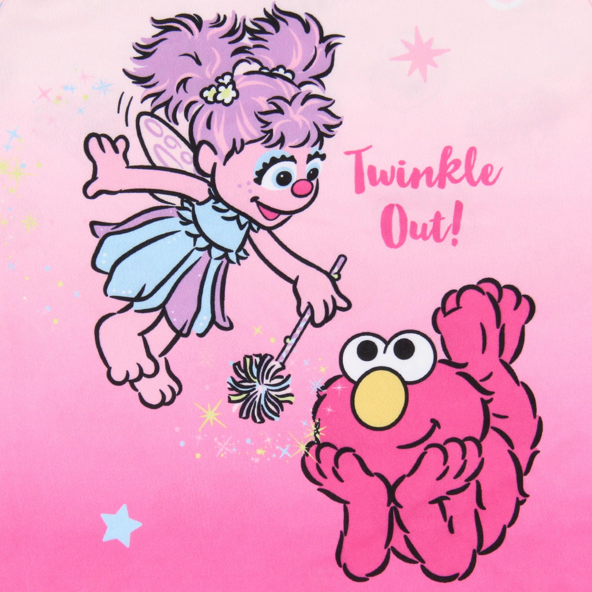 Snapklik.com : Sesame Street Girls Twinkle Out Elmo Abby Cadabby Sleep ...