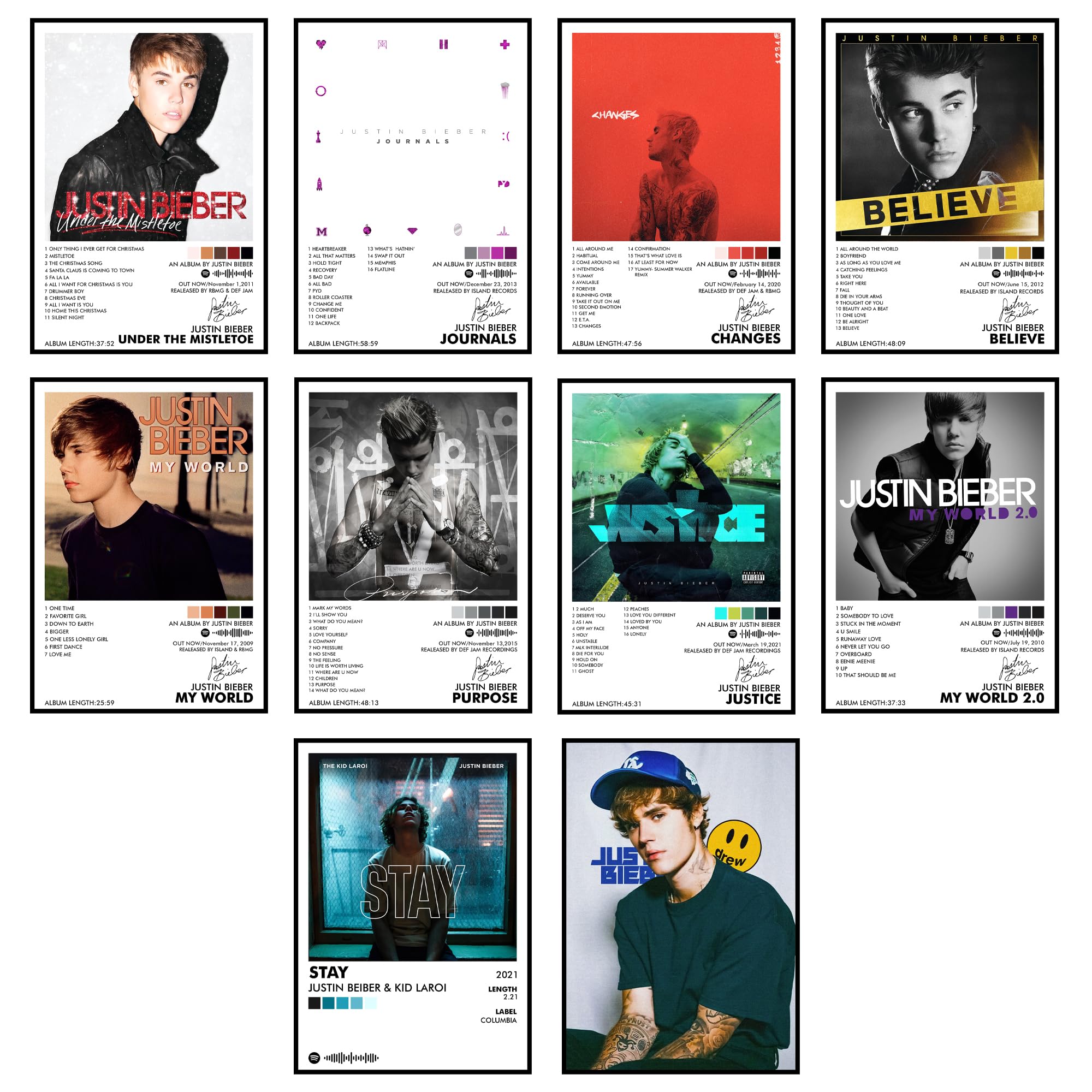 Justin Bieber Heartbreaker Album Cover