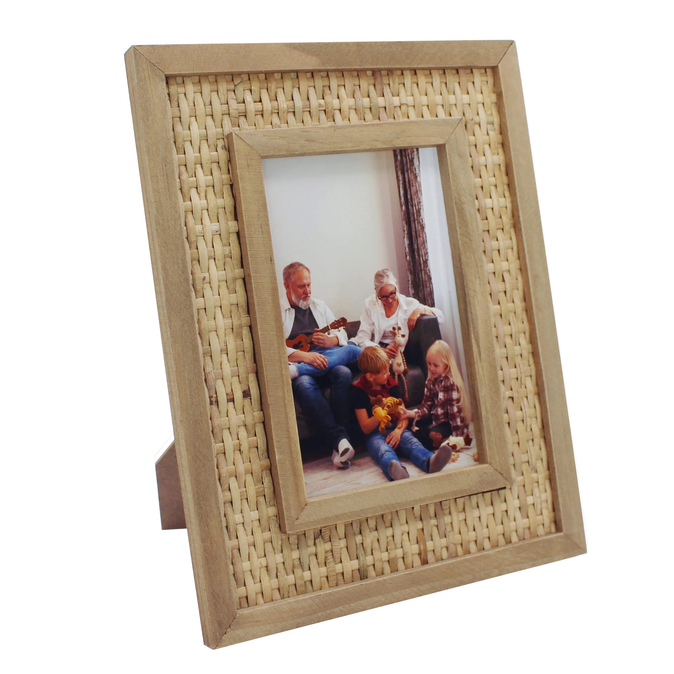Amazon.com - CVHOMEDECO. 4x6 Picture Frame Made of Solid Wood High ...
