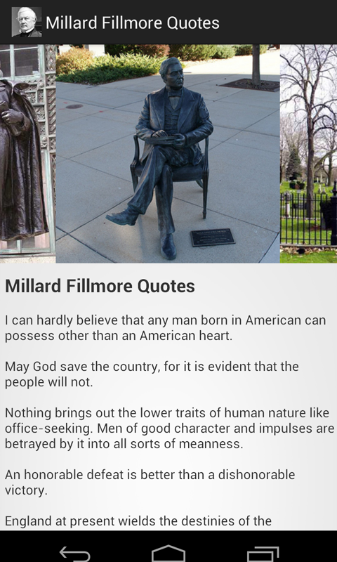 Millard Fillmore Quotes Speech To House Of Commons (18 Nov 1793)