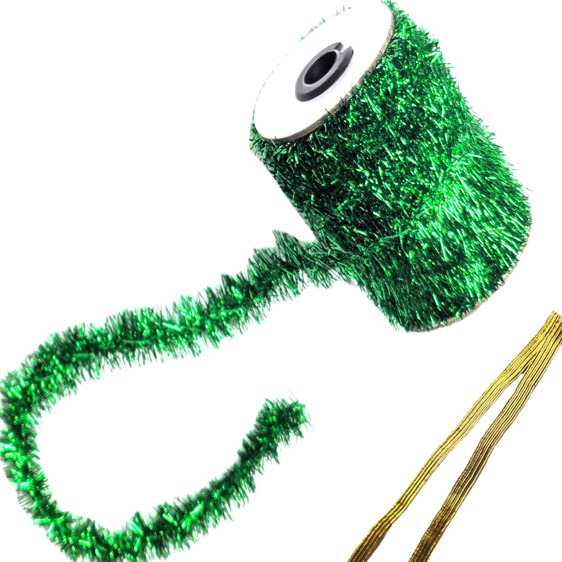 Amazon.com: 75Feet Christmas Tinsel Garland Metallic Holiday Tinsel ...