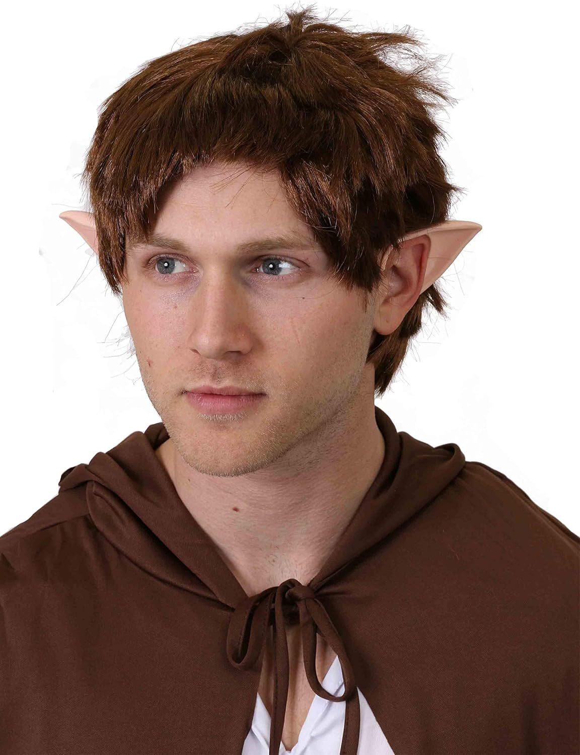 ILOVEFANCYDRESS ADULTS MYTHICAL MAN DWARF WIG & FAKE EARS PERFECT FOR ...