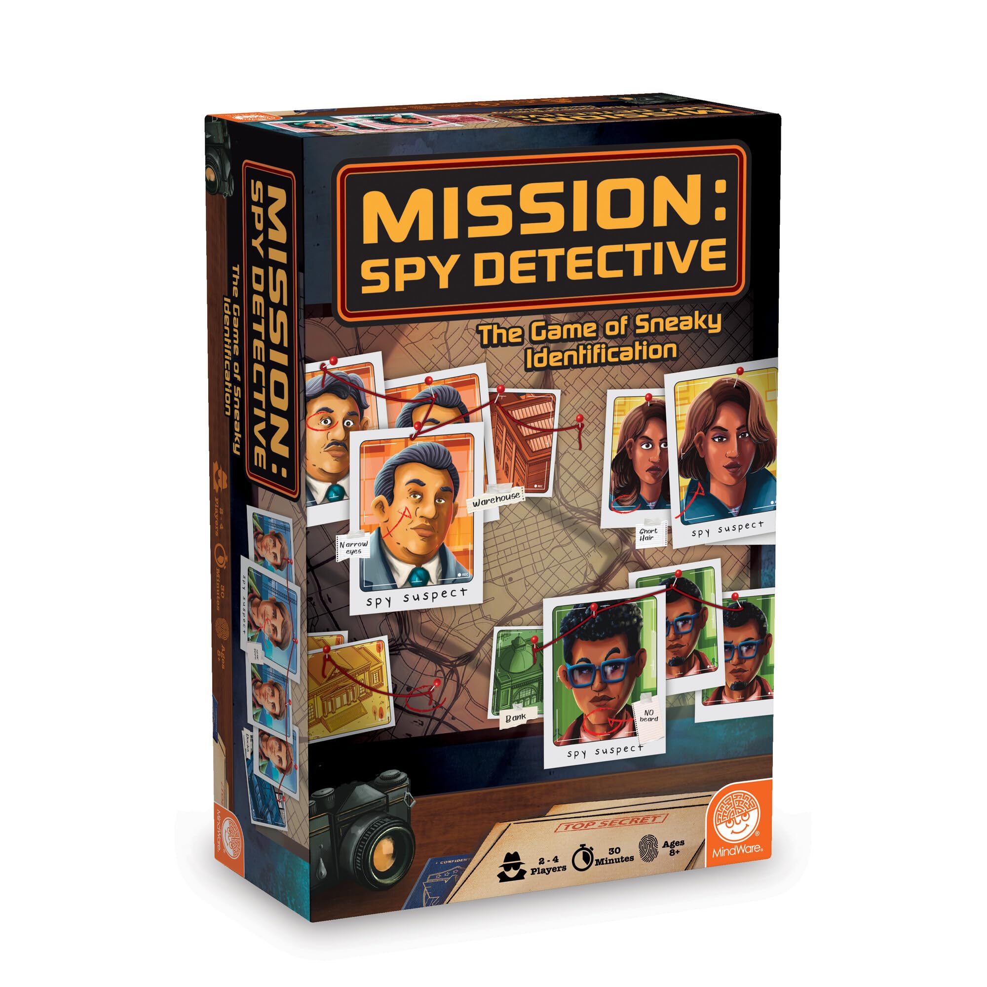 Amazon.com: MindWare Mission: Spy Detective Family Board Game - Spy ...