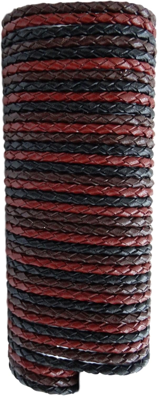 REED® Genuine Leather Cord Braiding Lace Strings for Leather Crafts and ...