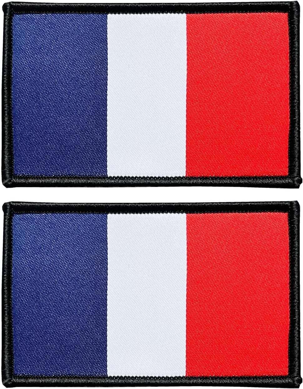 Amazon.com: FWIW 2 Pack France Flag Patch French Flags Military Tactical National Emblem Patches ...