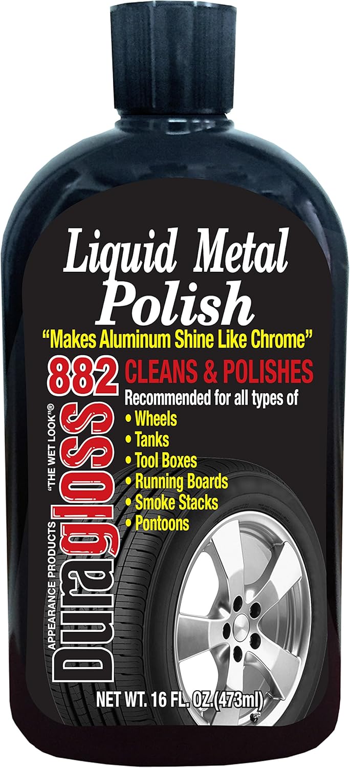 Amazon.com: Duragloss 882 Automotive Liquid Metal Polish, 16. Fluid ...