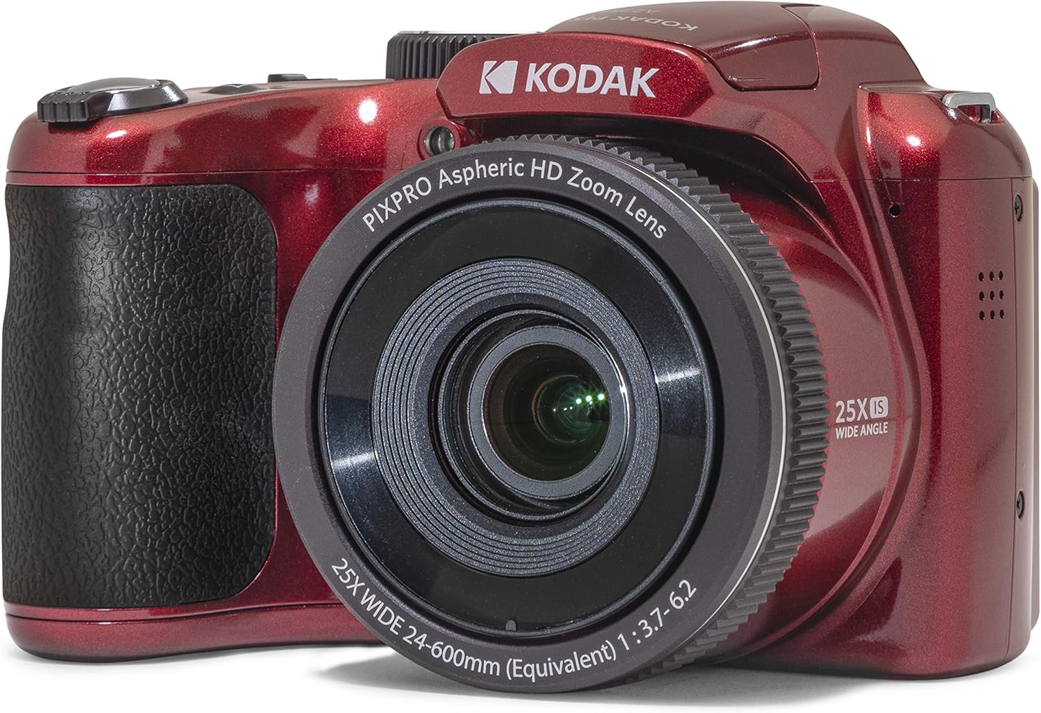 Amazon.com : KODAK PIXPRO AZ255-RD 16MP Digital Camera 25X Optical Zoom ...