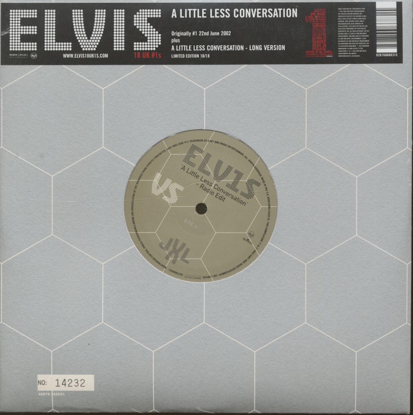 Amazon.com: Little Less Conversation: CDs & Vinyl