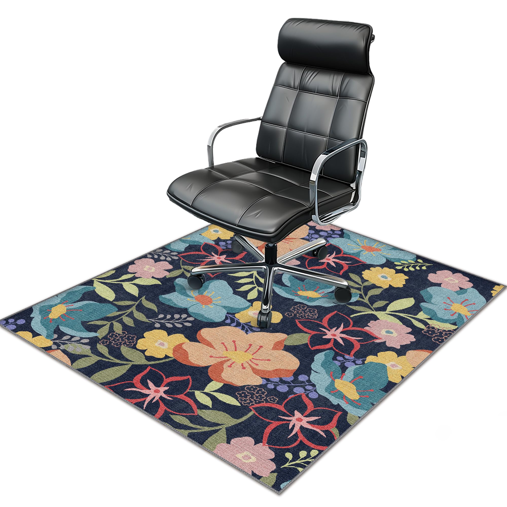 Amazon.com : Office Chair Mat for Hardwood Tile Floor, 48"X 60 ...