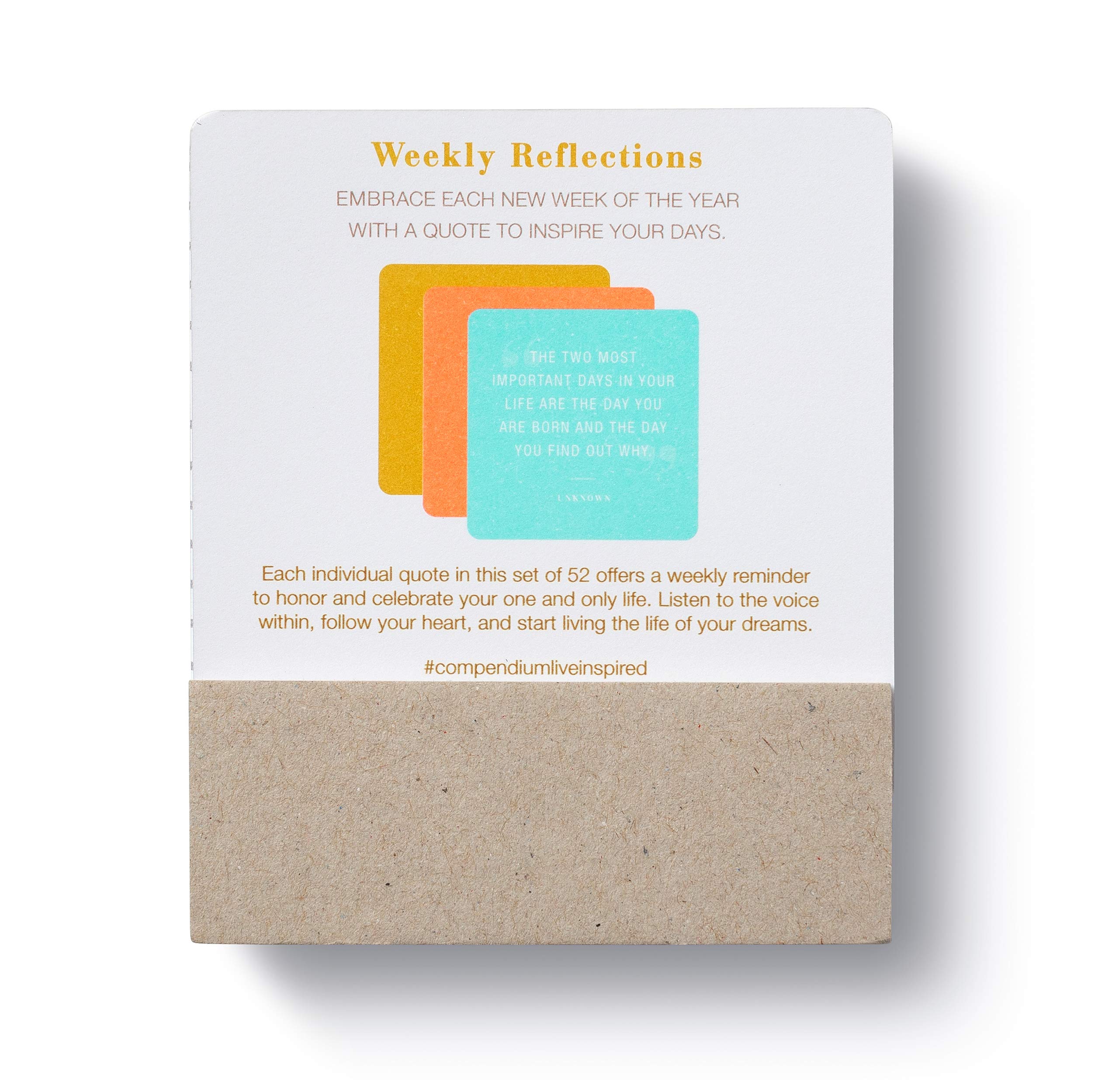 Snapklik.com : Compendium Weekly Reflections Card Set 52 Inspiring Quotes