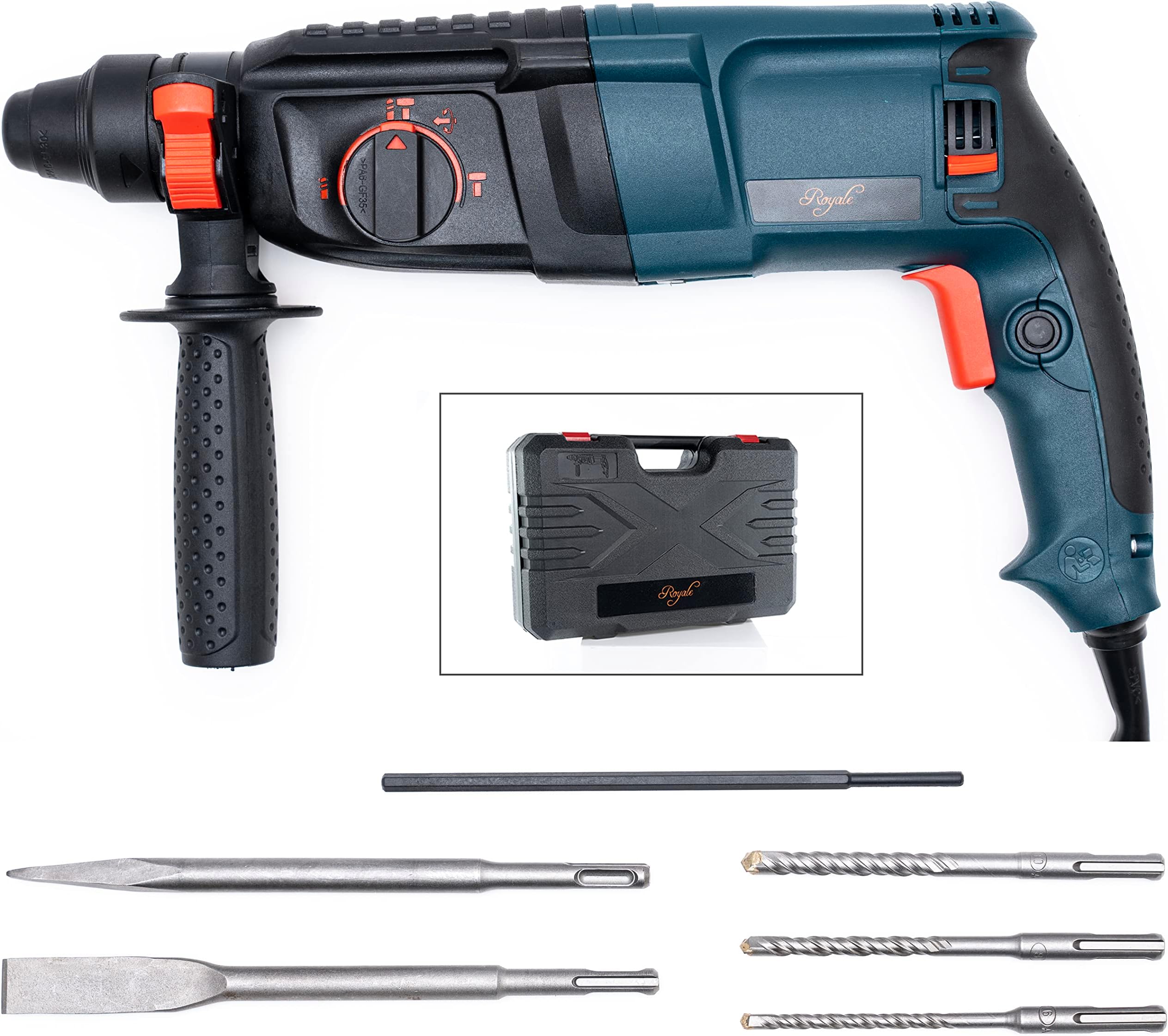 IBELL Rotary Hammer Drill RH26-24, 800W, Copper Armature, SDS Plus ...