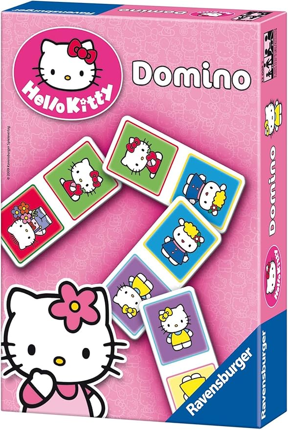 Ravensburger Hello Kitty Domino Game : Amazon.co.uk: Toys & Games