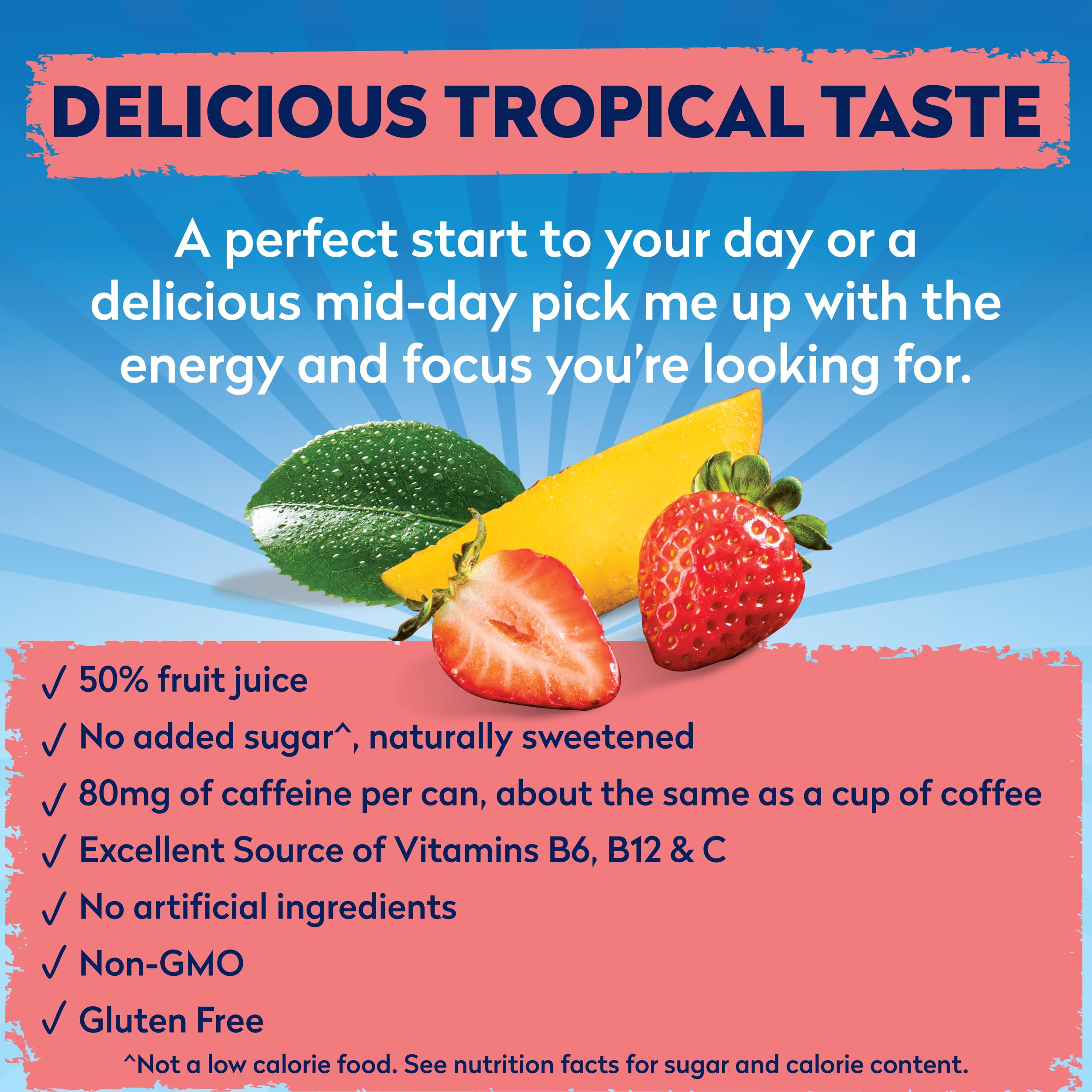 Snapklik.com : Dole Energy Delight Flavored Fruit Juice Drink, Mango ...