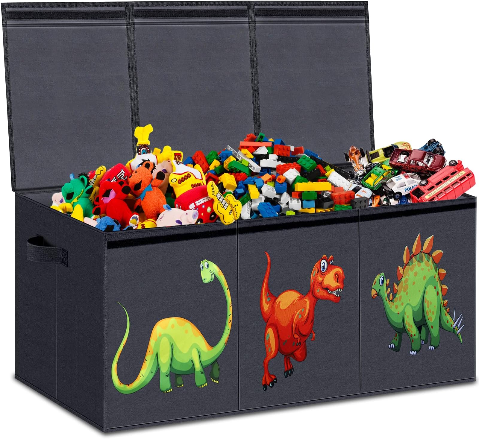 WERNNSAI Unicorn Toy Box - Large Toy Storage Organizer with Flip-Top ...