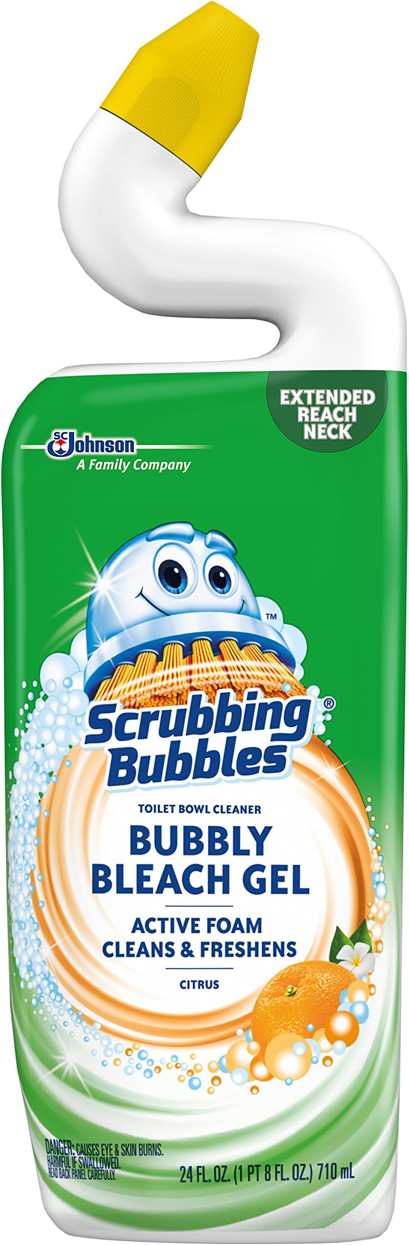 Amazon.com: Scrubbing Bubbles Bubbly Bleach Gel Toilet Bowl Cleaner ...