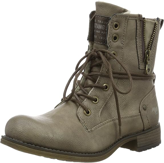 Mustang 1139-630, Bottes Classiques Femme, Marron (318 Taupe), 43 EU ...