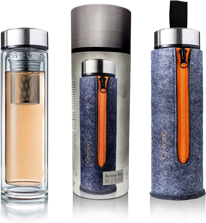 Creano Thermo-Teamaker - Exclusive Tea Bottle Double-Walled with ...