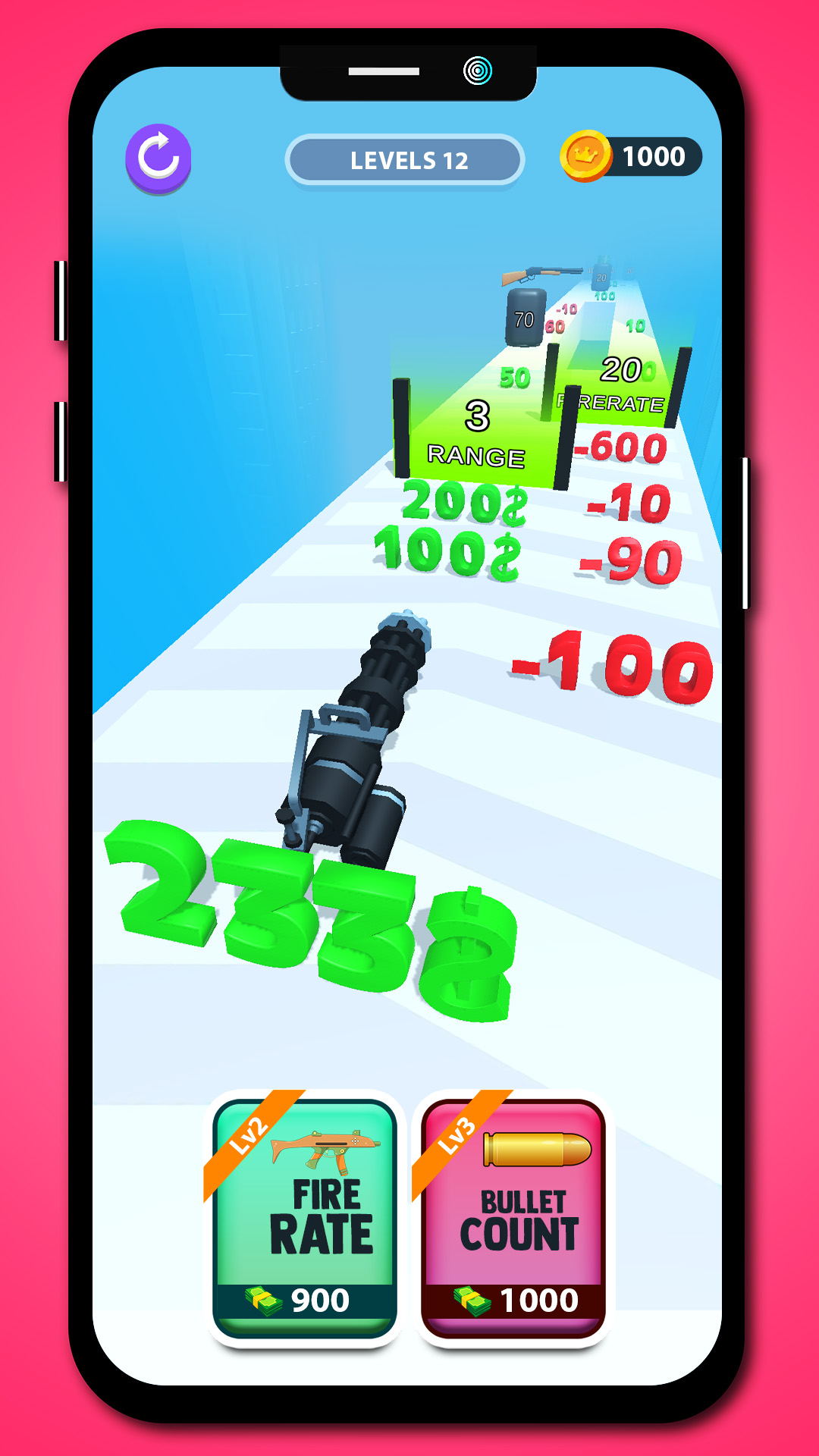 Digit Gun Shooter Rush: Merge Number Master 3D - Money Shooter Weapon ...