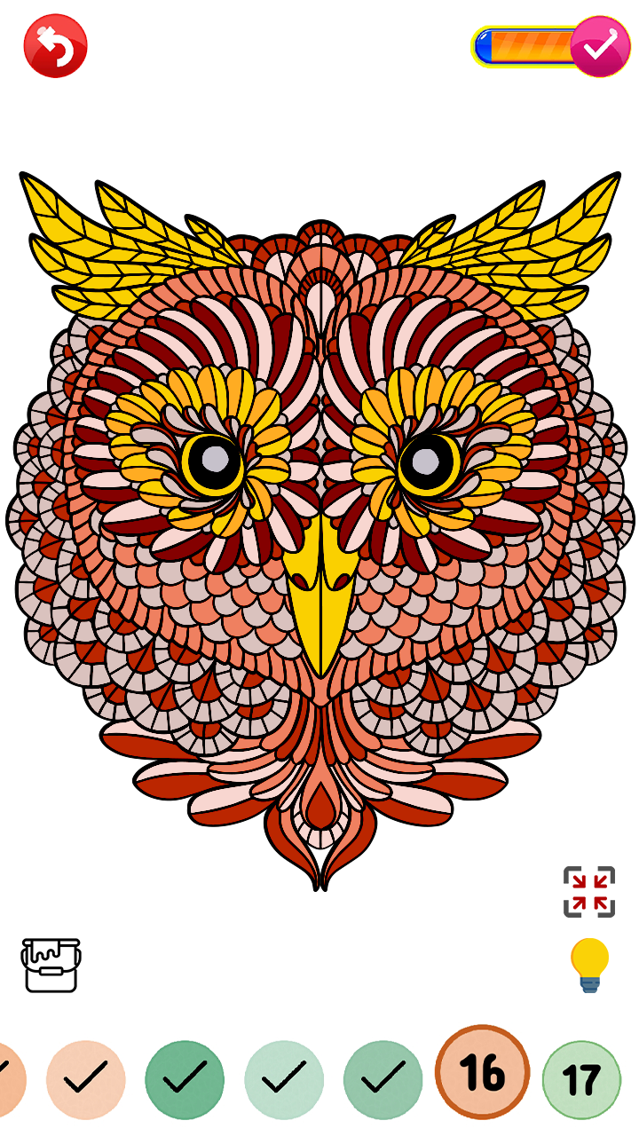 Owl Coloring: Birds Color By Number Book - App on Amazon Appstore