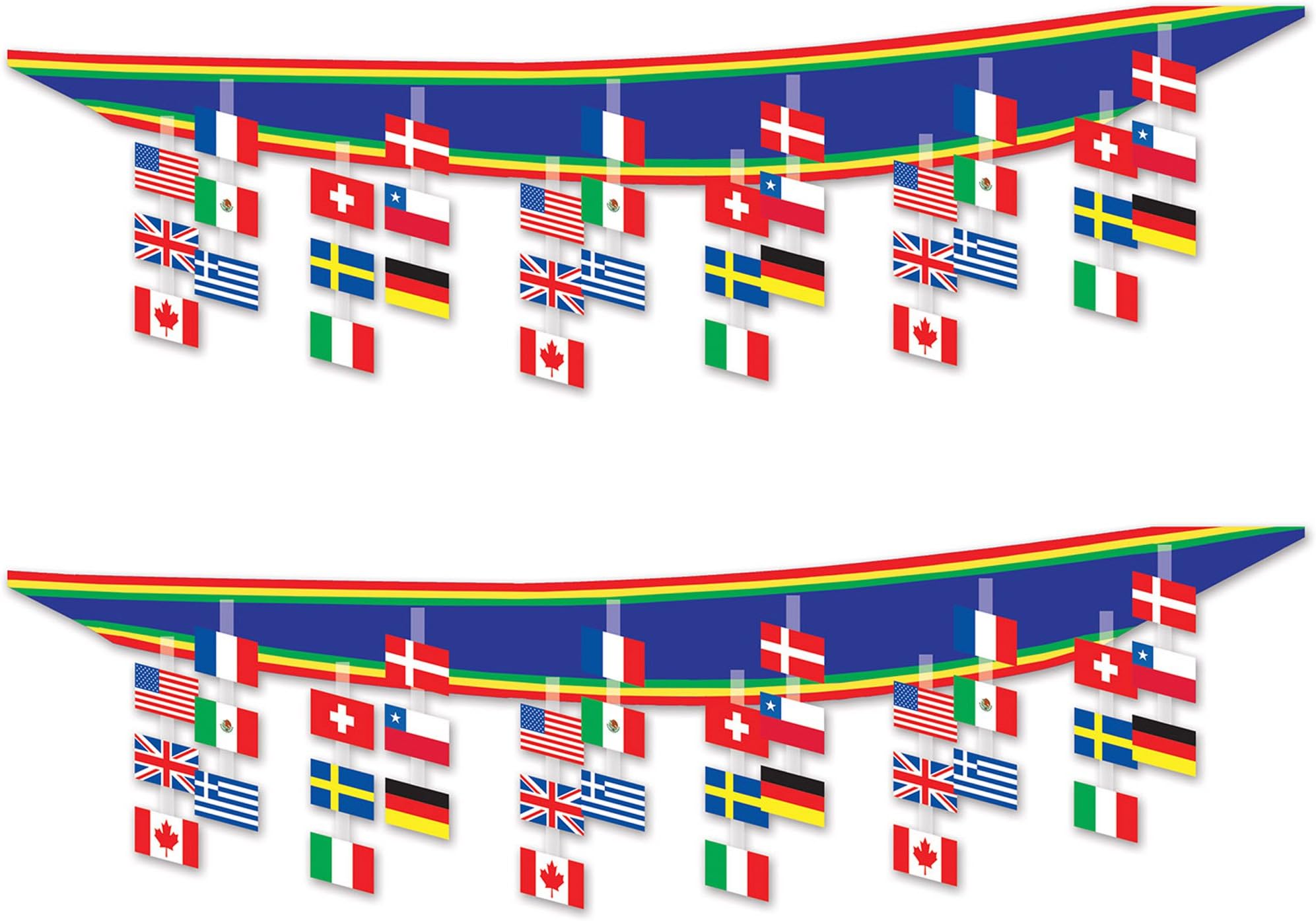 Amazon.com: International Flag Ceiling Decor: Other Products: Home ...