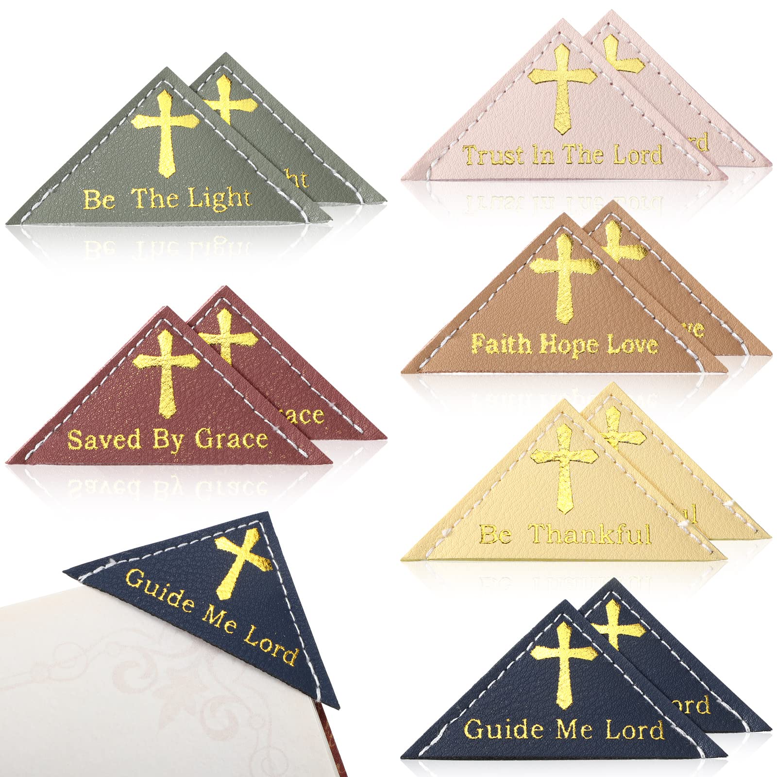 Snapklik.com : 12 Pcs Bible Verse Bookmark Christian Gifts Bookmarks ...