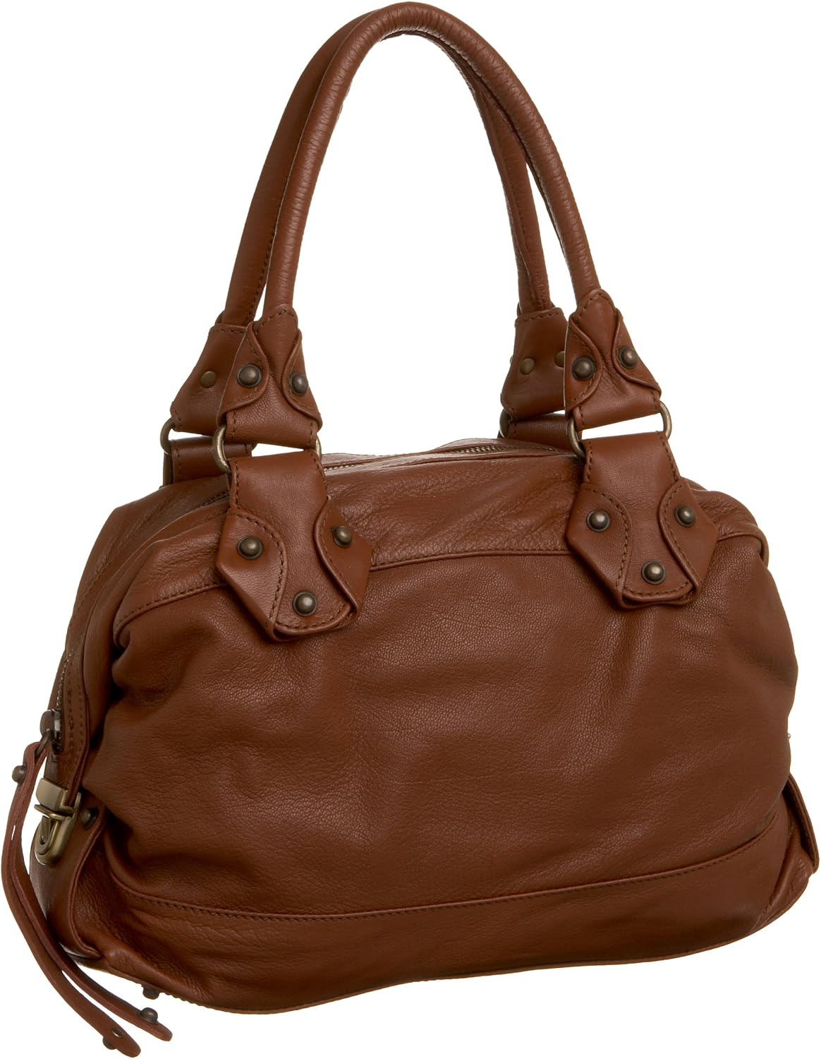 KALE Palmer Satchel,Walnut,one size: Handbags: Amazon.com