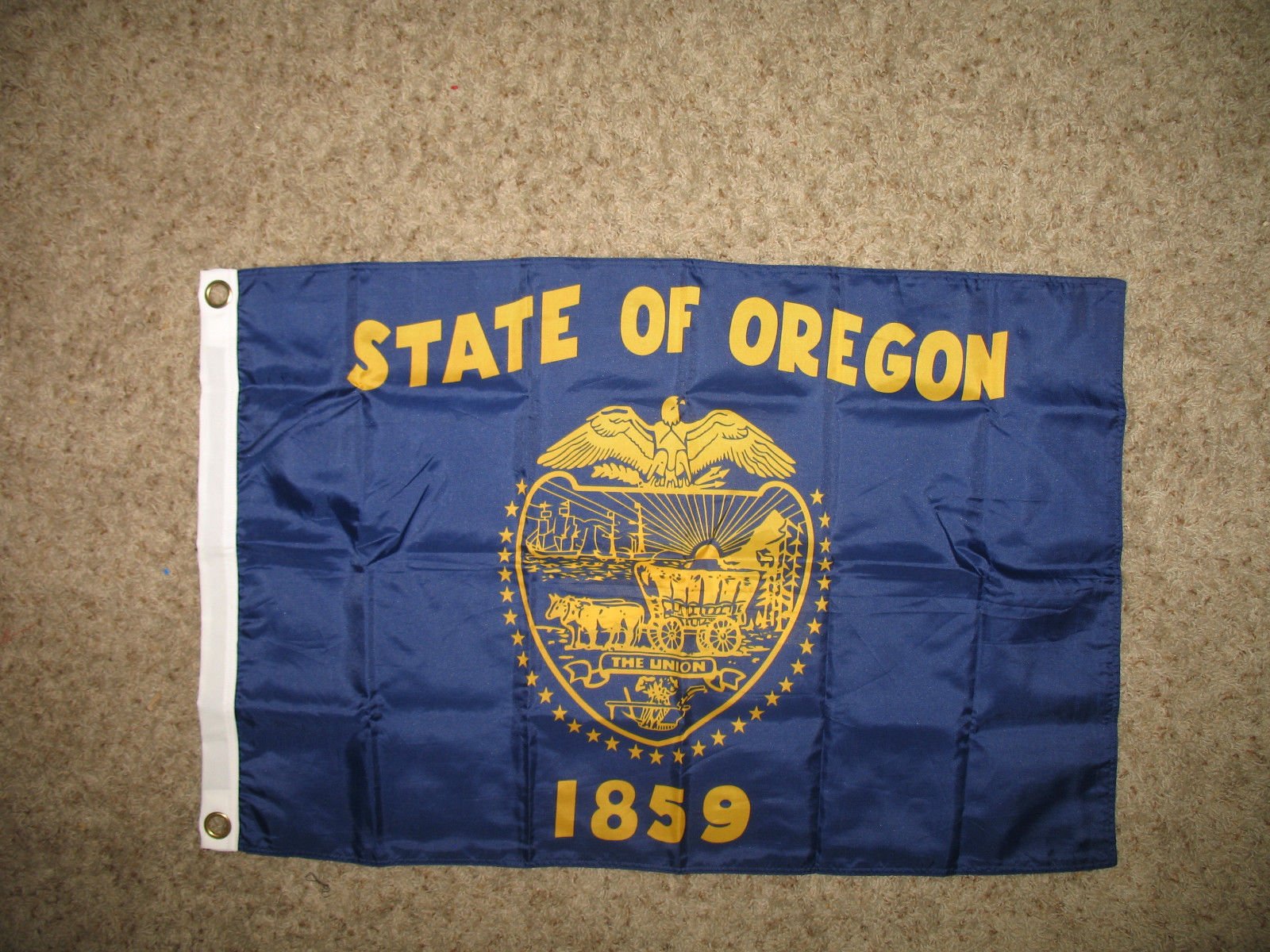 Amazon.com : 2x3 Double Sided Nylon State of Oregon Flag 2ft x 3ft Flag ...