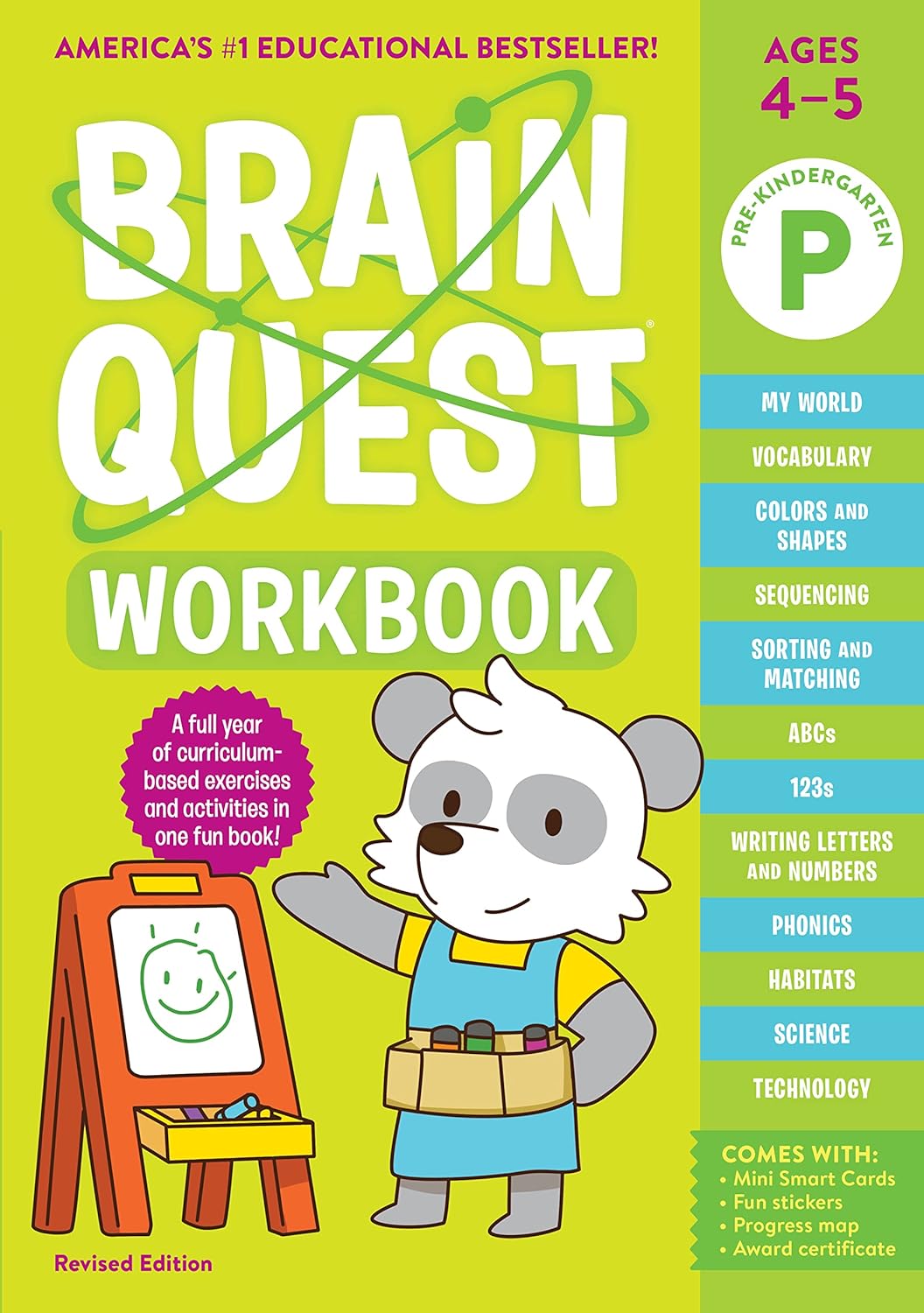 Brain Quest Workbook: Pre-K Revised... by Workman Publishing