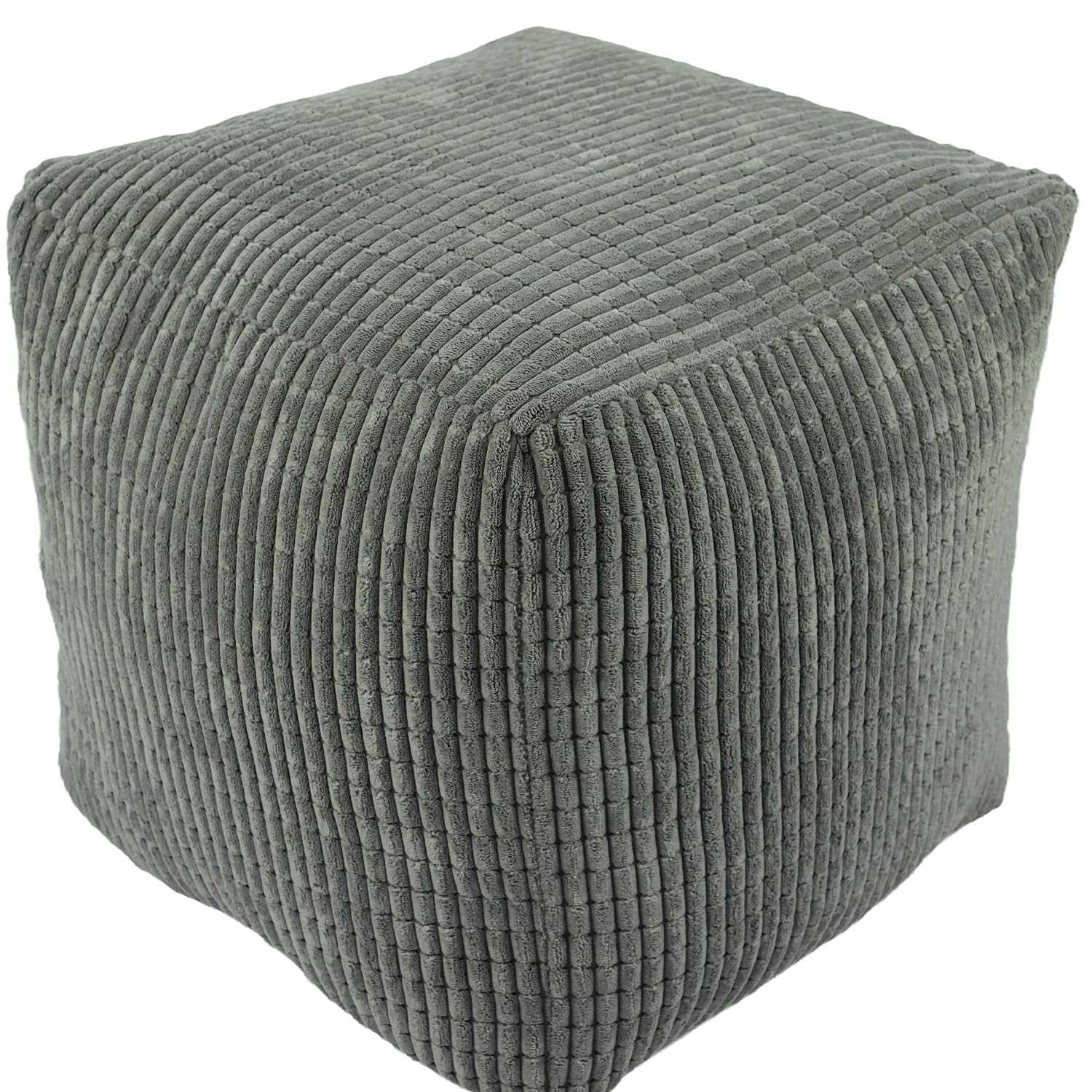 KISAA Living Cozy Jumbo Cord Footstool Bean Bags, Stylish & Durable ...