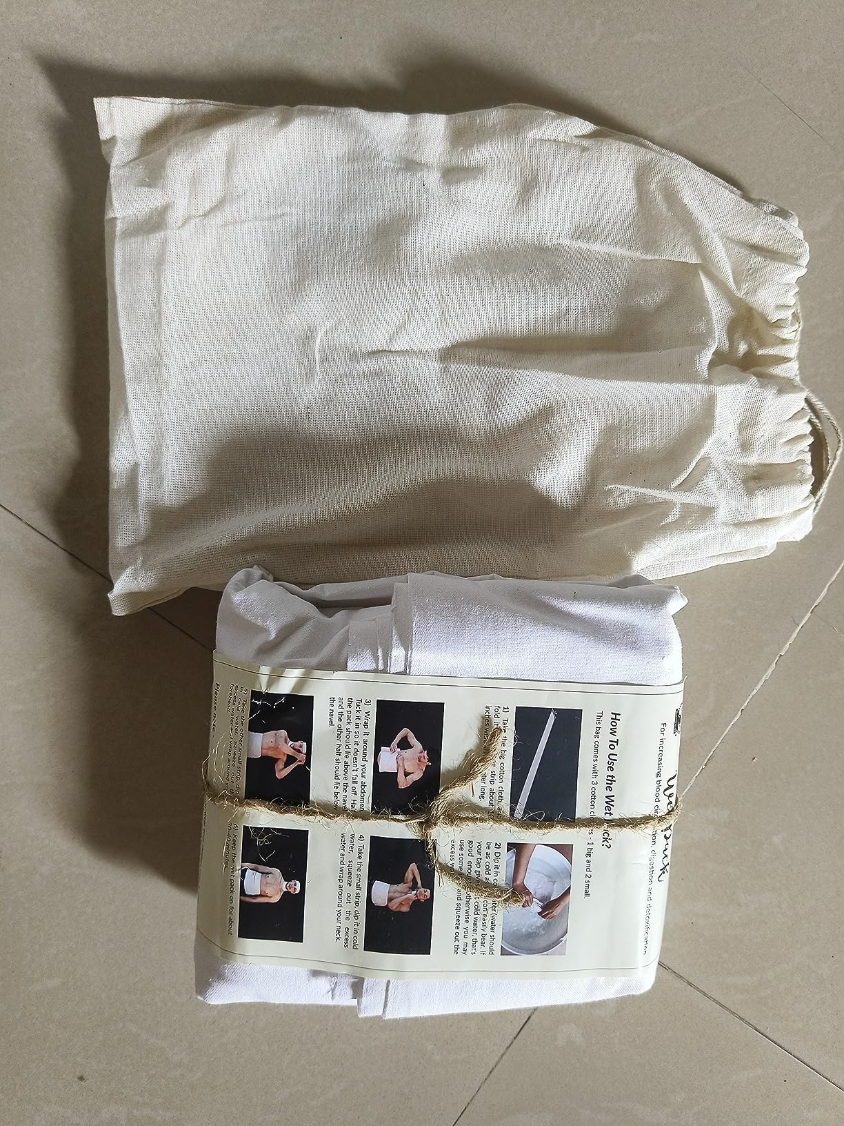 Manushya Life Wet Pack | Satvik Lifestyle | Cotton Patti | Body Detox ...