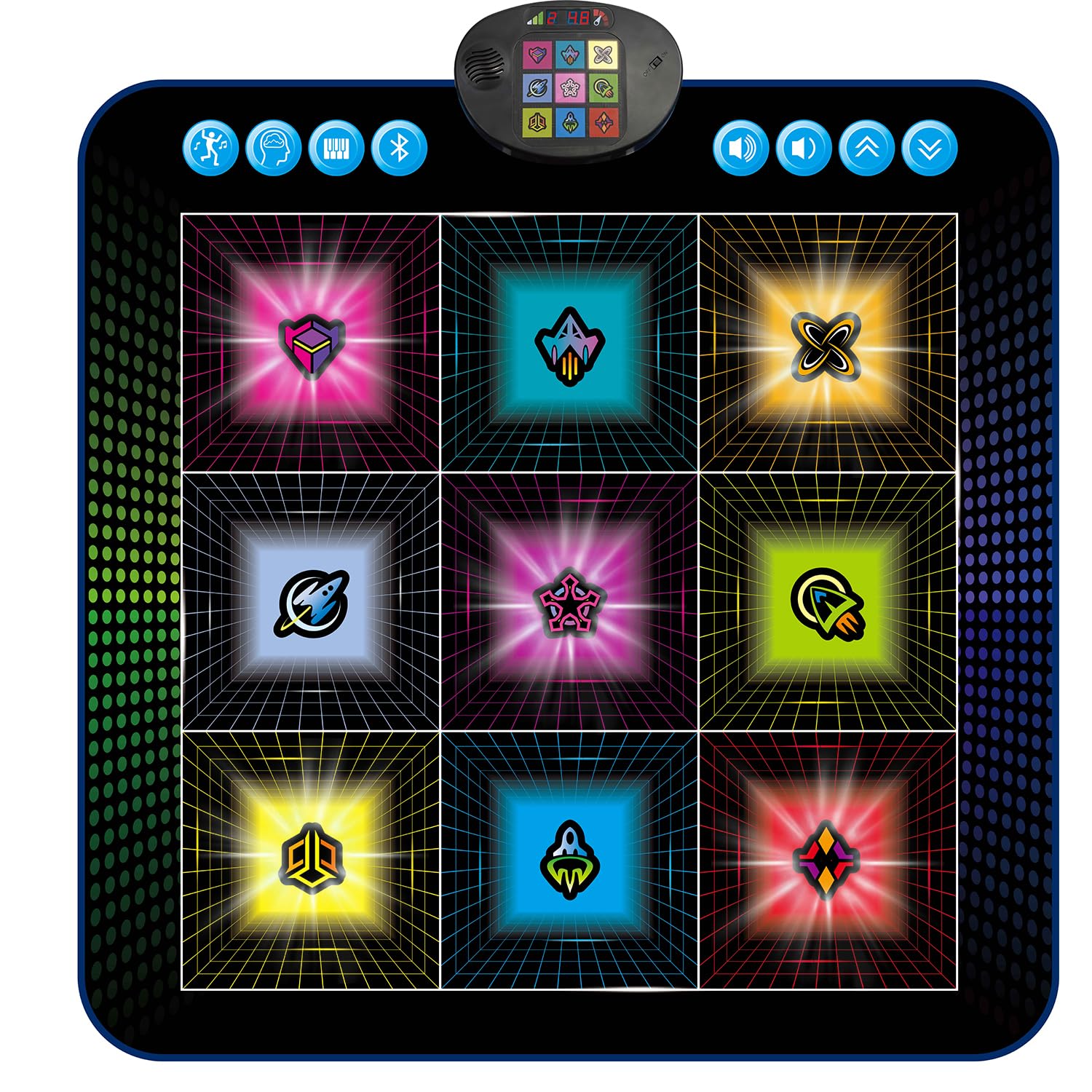 Amazon.com: SUNLIN Light Up Dance Mat, Toy Gift for Girls Boys 3-10 ...