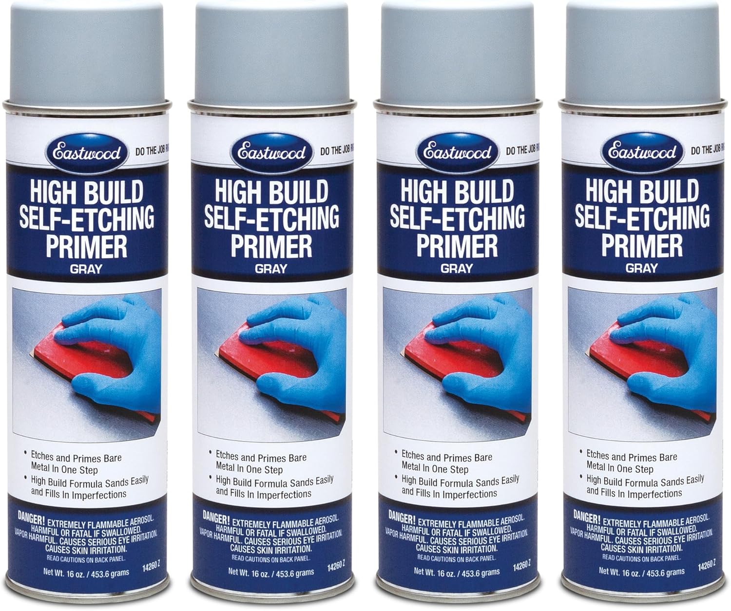 Amazon.com: Eastwood High Build Self Etching Primer Gray Aerosol for ...
