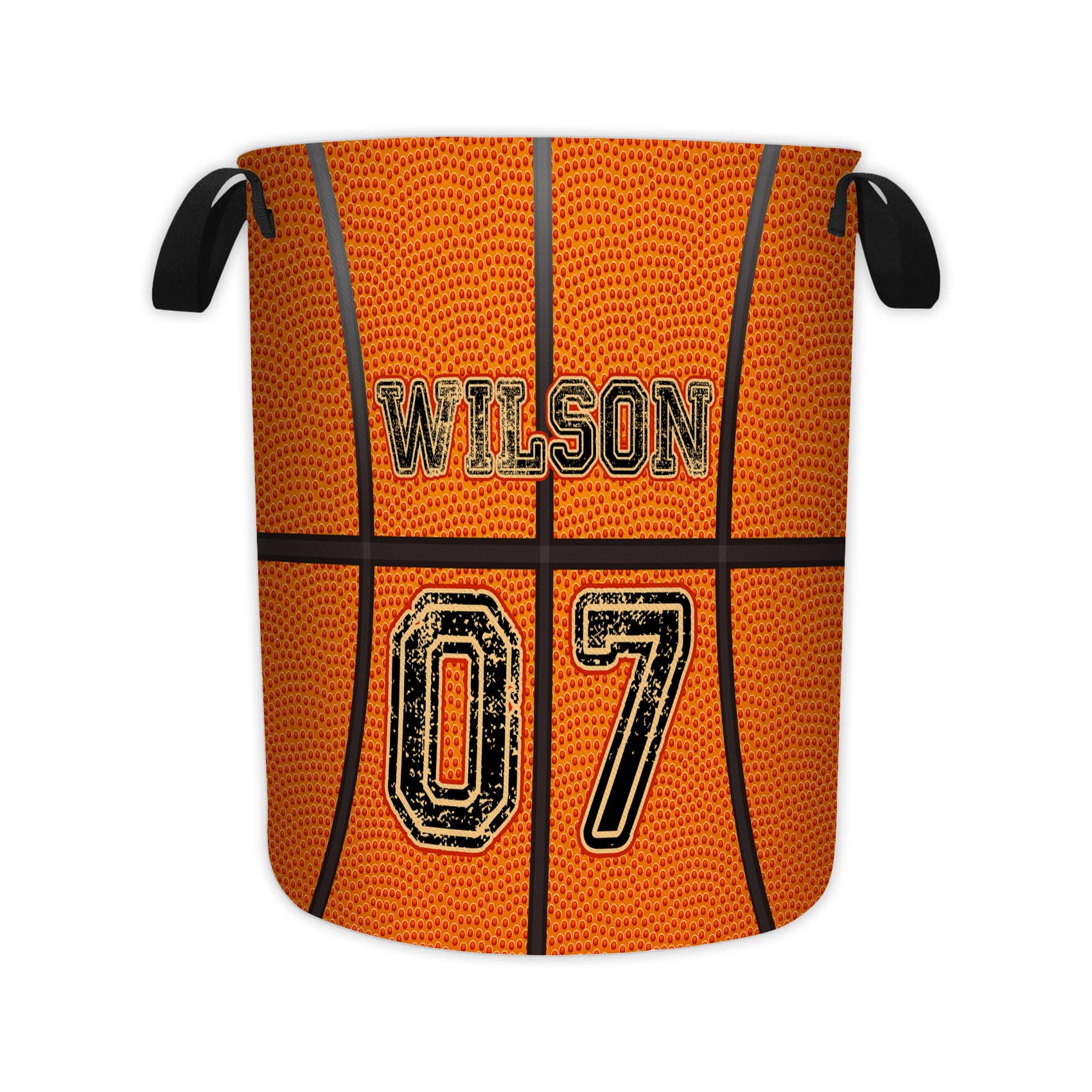 Amazon.com: Personalized Basketball Laundry Hampers Custom Laundry ...