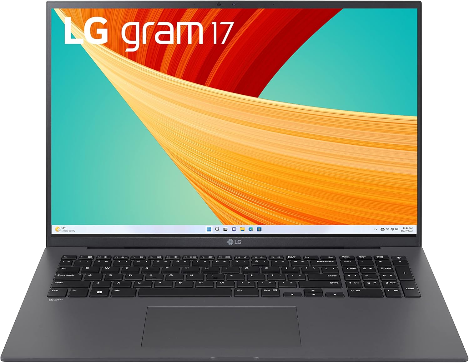 Amazon.com: LG gram 17 吋輕量筆記型電腦,Intel 第 13 代 Core i7 Evo 平台,Windows 11 家用,32GB RAM,2TB SSD,灰色 : 電子