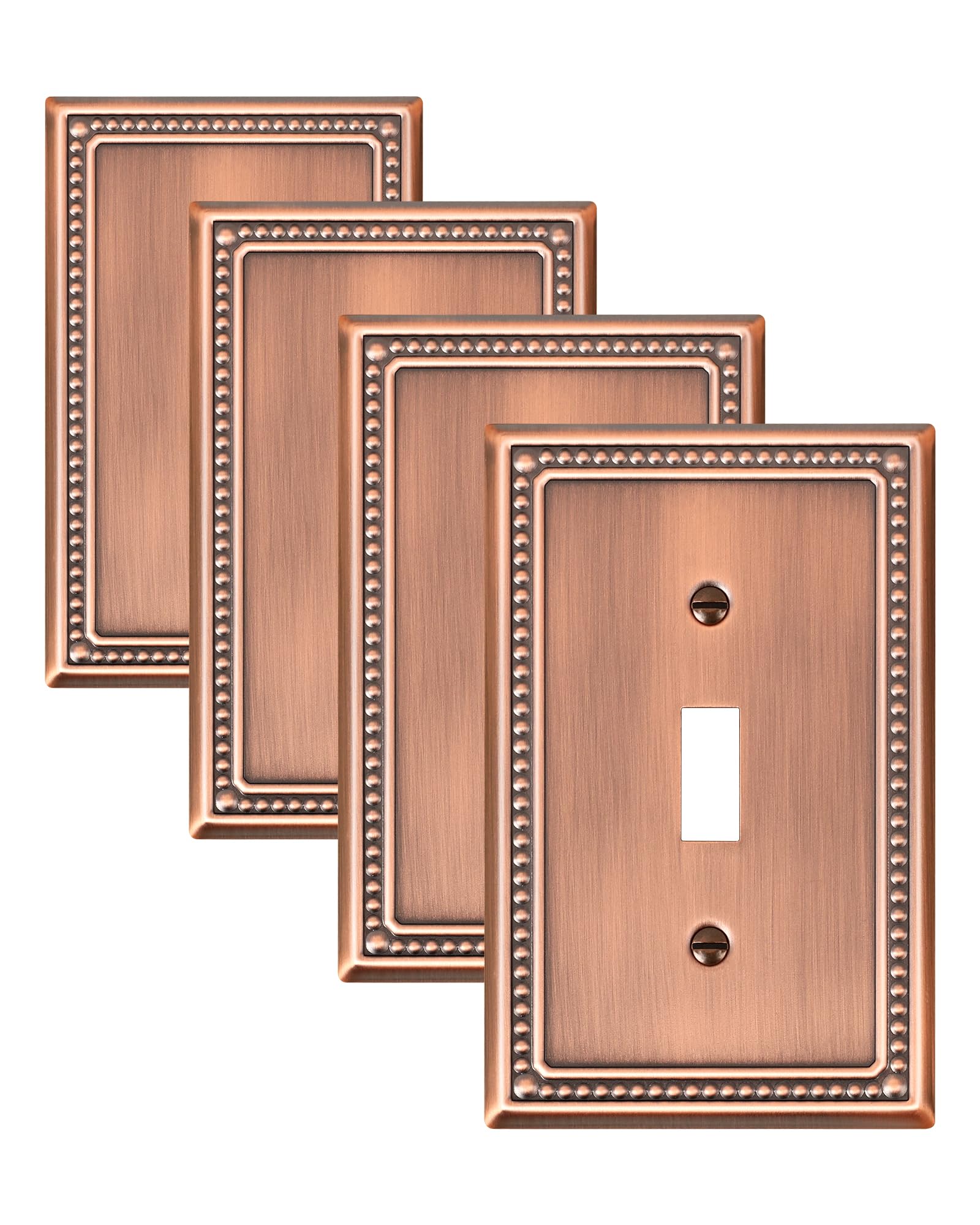 Copper Light Switch Plates Lot Of 7 Real Copper Outlet And Light