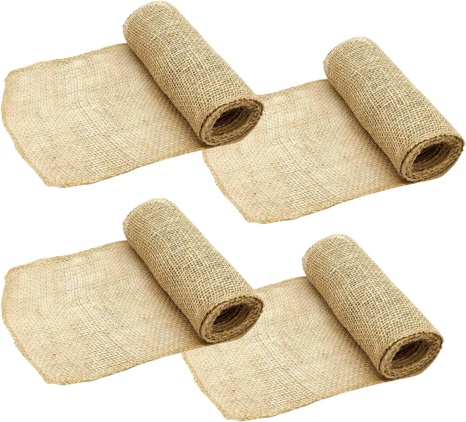 Amazon.com : Rhitchy 4 Pack Tree Protector Wraps: Natural Jute Burlap ...