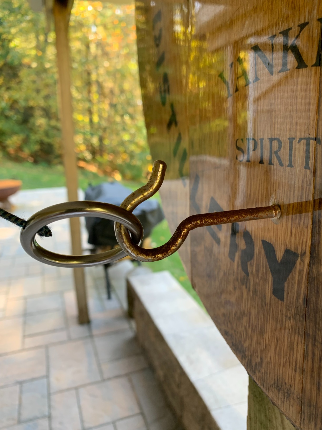 Amazon.com: Hook and Ring Swing DIY Kit Stainless Steel Hardware and ...