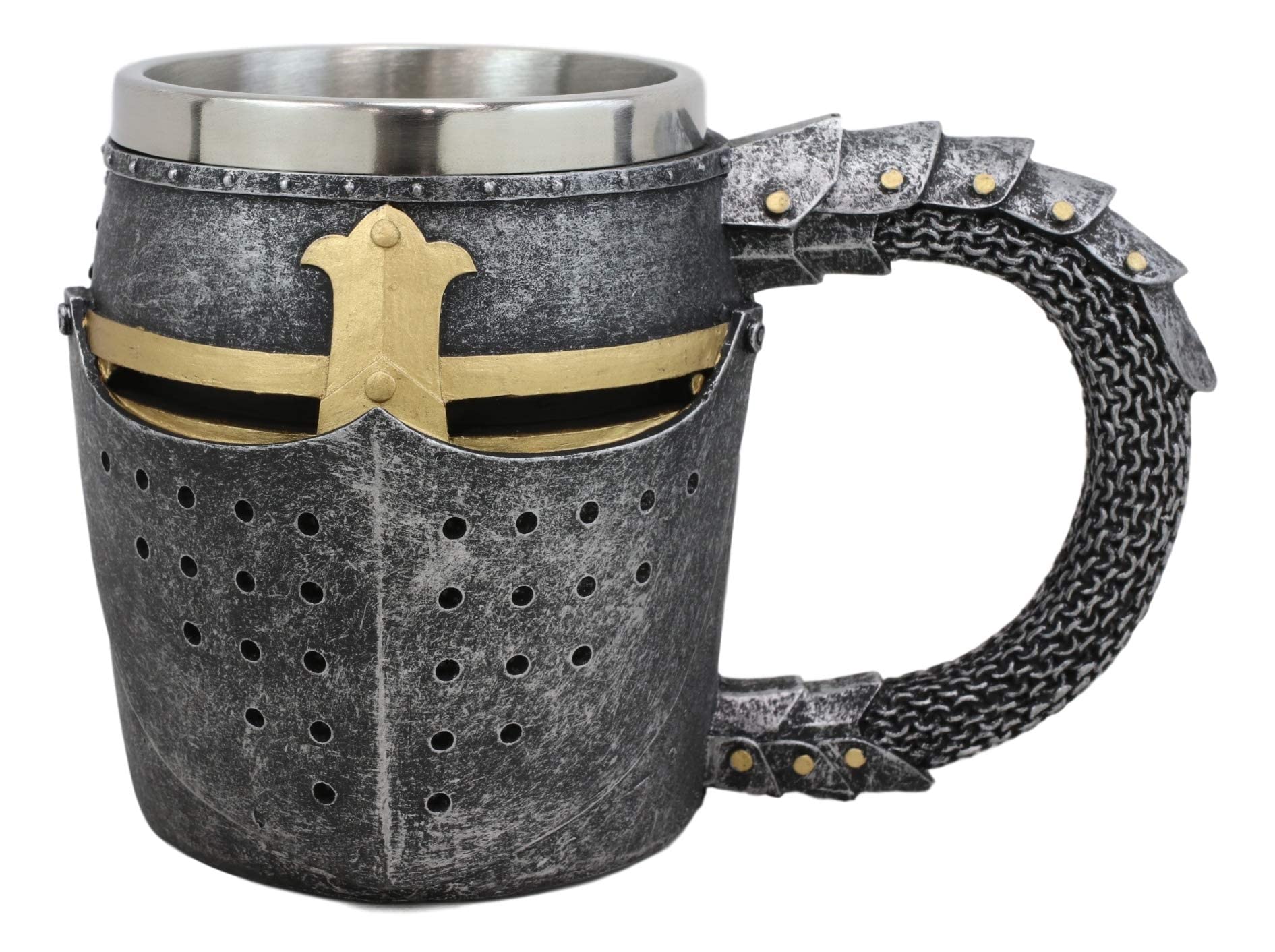 Crusader Helmet Mug Medieval Knight Helm Mug - Crusader Armor Themed ...