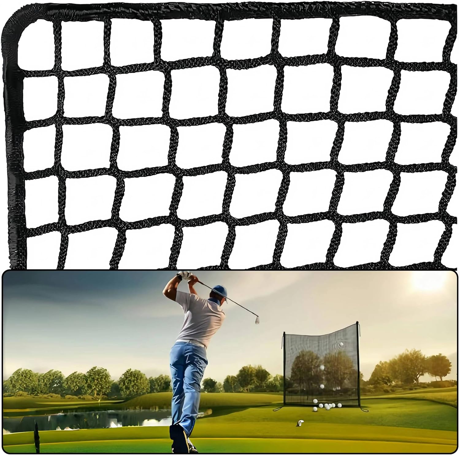 Amazon.com : Gustach Golf Practice Net, Heavy Duty Golf Net for ...